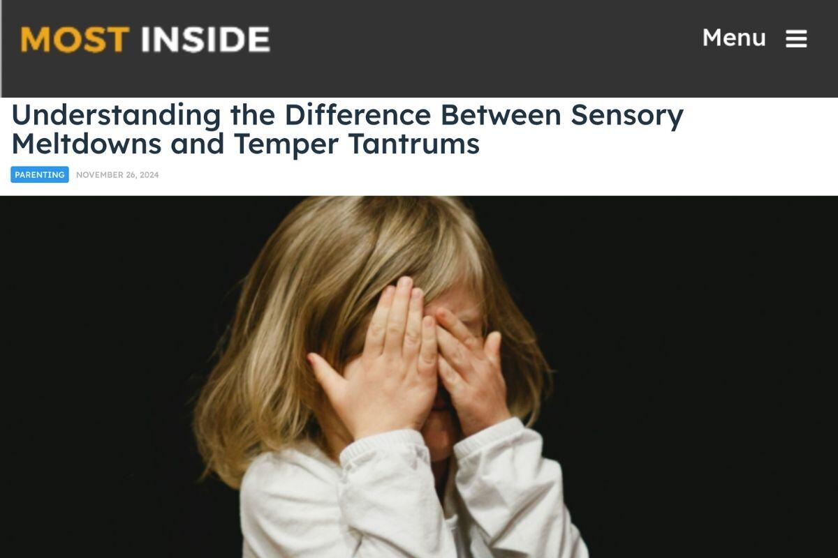 Understanding the Difference Between Sensory Meltdowns and Temper Tantrums Understanding the Difference Between Sensory Meltdowns and Temper Tantrums